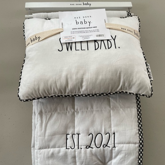 Other | Rae Dunn Baby 10 Cotton Quilt | Poshmark